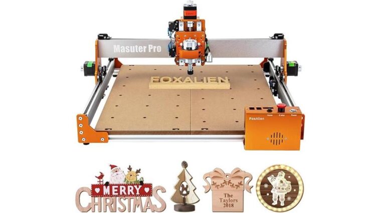 FoxAlien Masuter Pro CNC Router Machine Review | DIY Woodproject