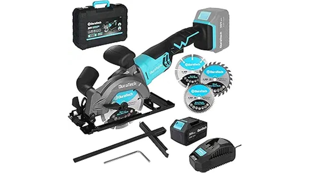 DURATECH Mini Circular Saw Review | DIY Woodproject