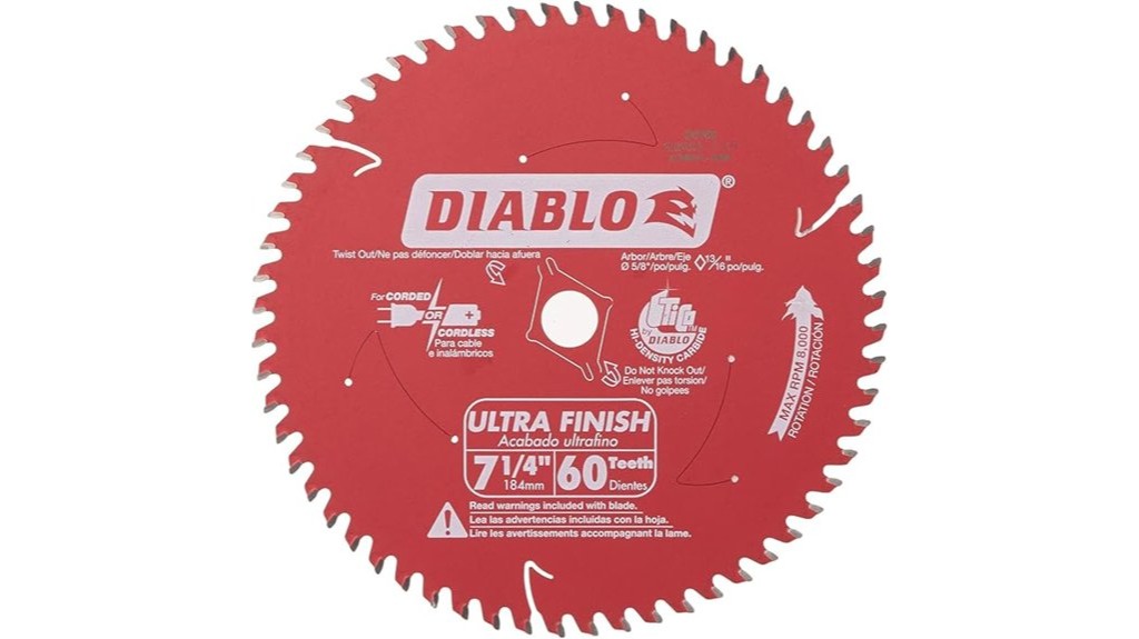 Diablo Ultra Finish Carbide Saw Blade Review | DIY Woodproject
