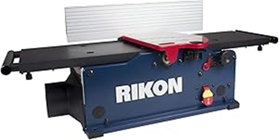 RIKON Power Tools 8 Jointer Review | DIY Woodproject