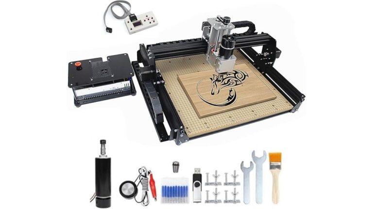CNCTOPBAOS 4540 CNC Router Machine Review | DIY Woodproject