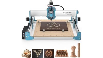 Genmitsu 4040 Reno CNC Router Review | DIY Woodproject