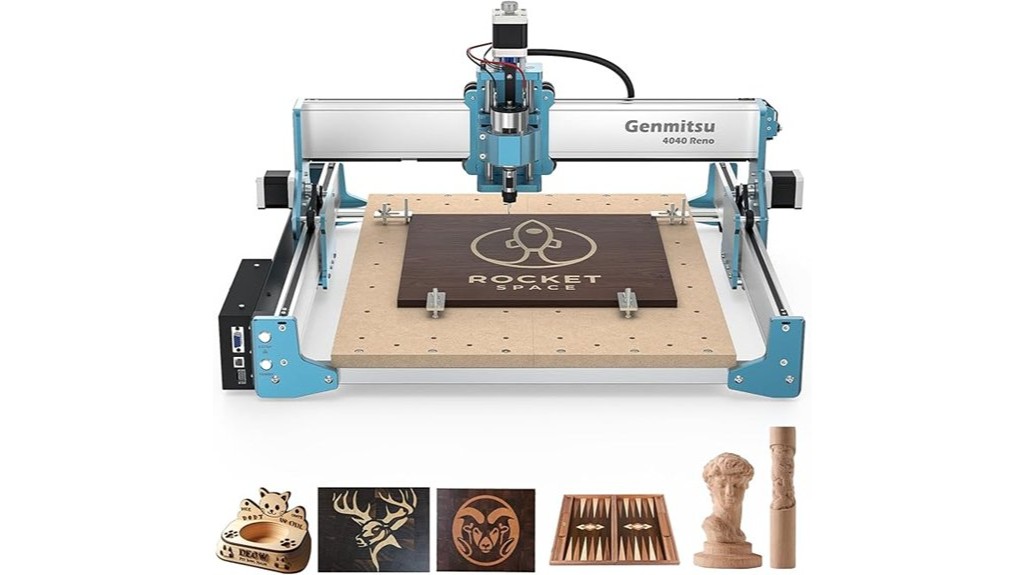 Genmitsu 4040 Reno CNC Router Review | DIY Woodproject
